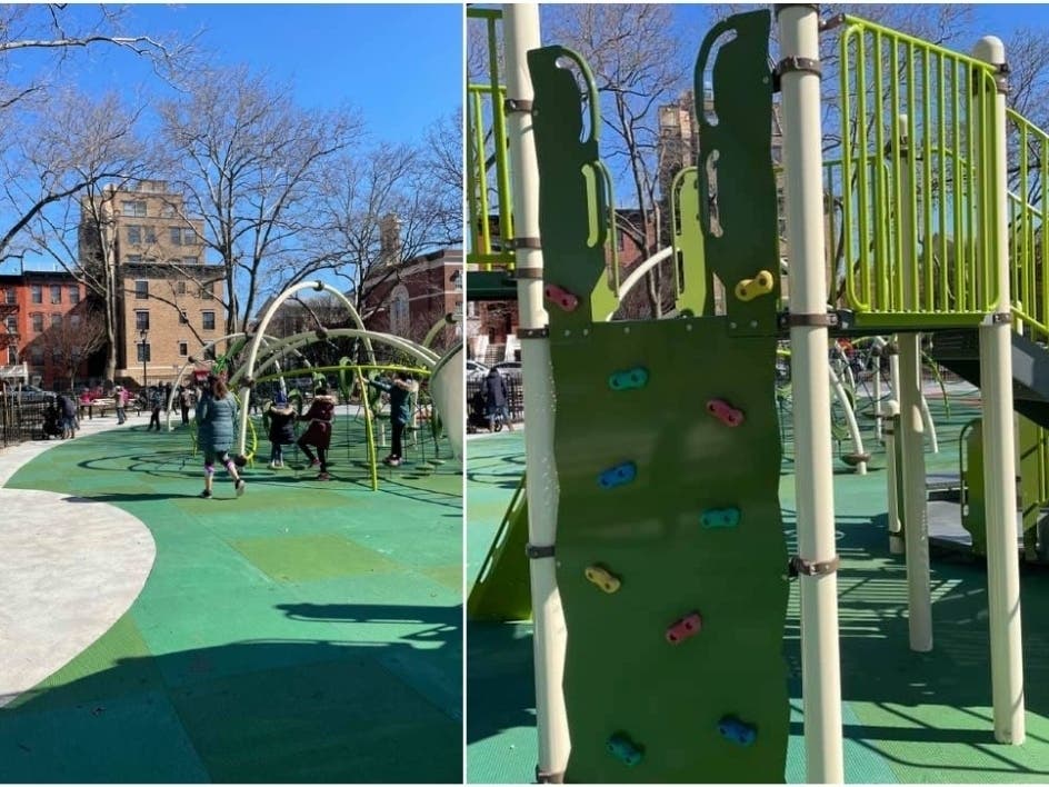2 Harlem Playgrounds Reopen After Yearslong Renovations | Harlem, NY Patch