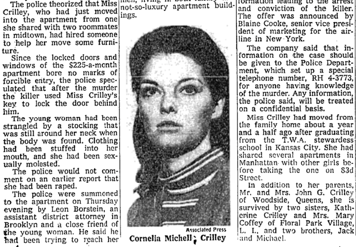 50 Years After Upper East Side Murder, Killer Rodney Alcala Dies ...