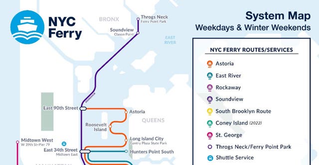 Upper East Side Gets New Bronx Connection Through Ferry Extension ...