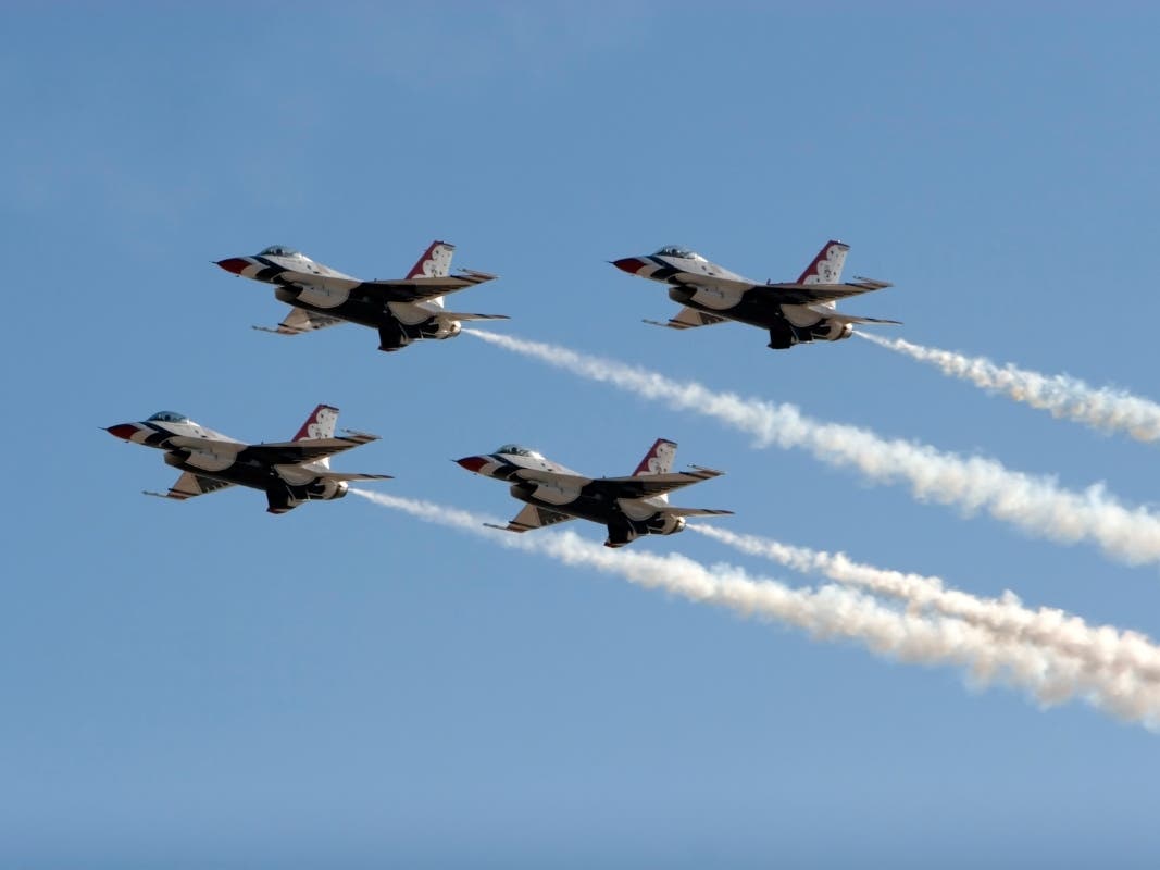 Air Force 'Thunderbird' Jets To Zoom Over NYC Thursday | Midtown, NY Patch
