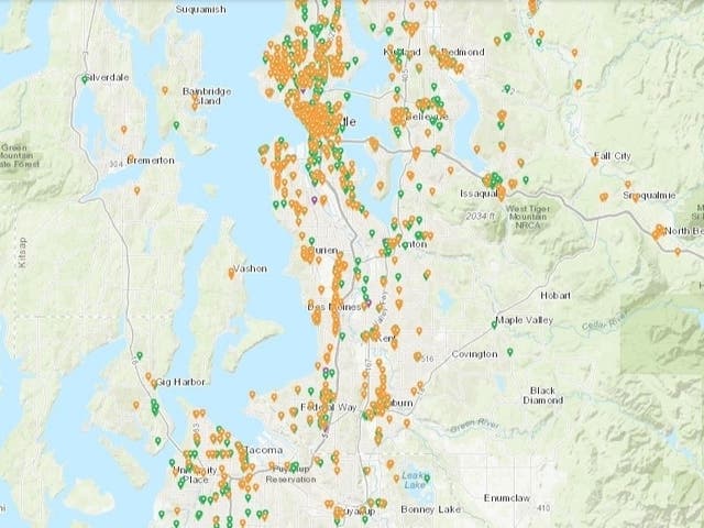 Interactive Takeout Map Expands Across Puget Sound | Seattle, WA Patch
