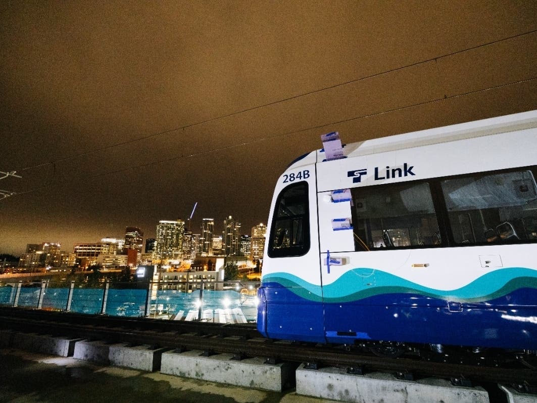 Sound Transit Tests Link Trains Through Bellevue | Bellevue, WA Patch