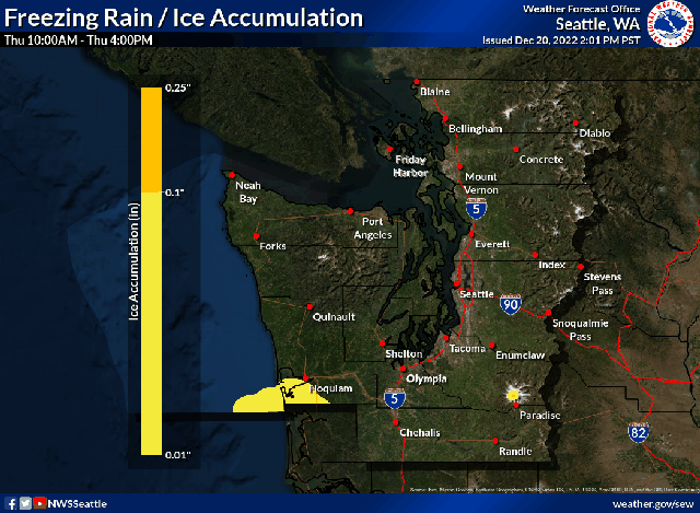 Snow, Ice & Freezing Rain: Here's The Latest Forecast For WA | Seattle ...