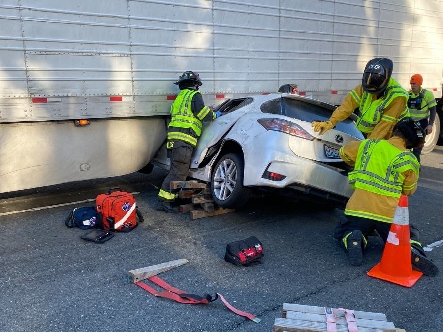 No Serious Injuries After I-405 Crash | Bellevue, WA Patch