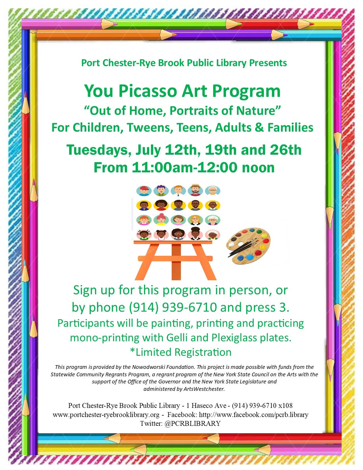Jul 12 | You Picasso Art Program | Port Chester, NY Patch