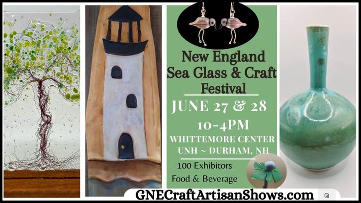 Jun 28 | June 27/28 New England Sea Glass & Craft Festival at UNH ...