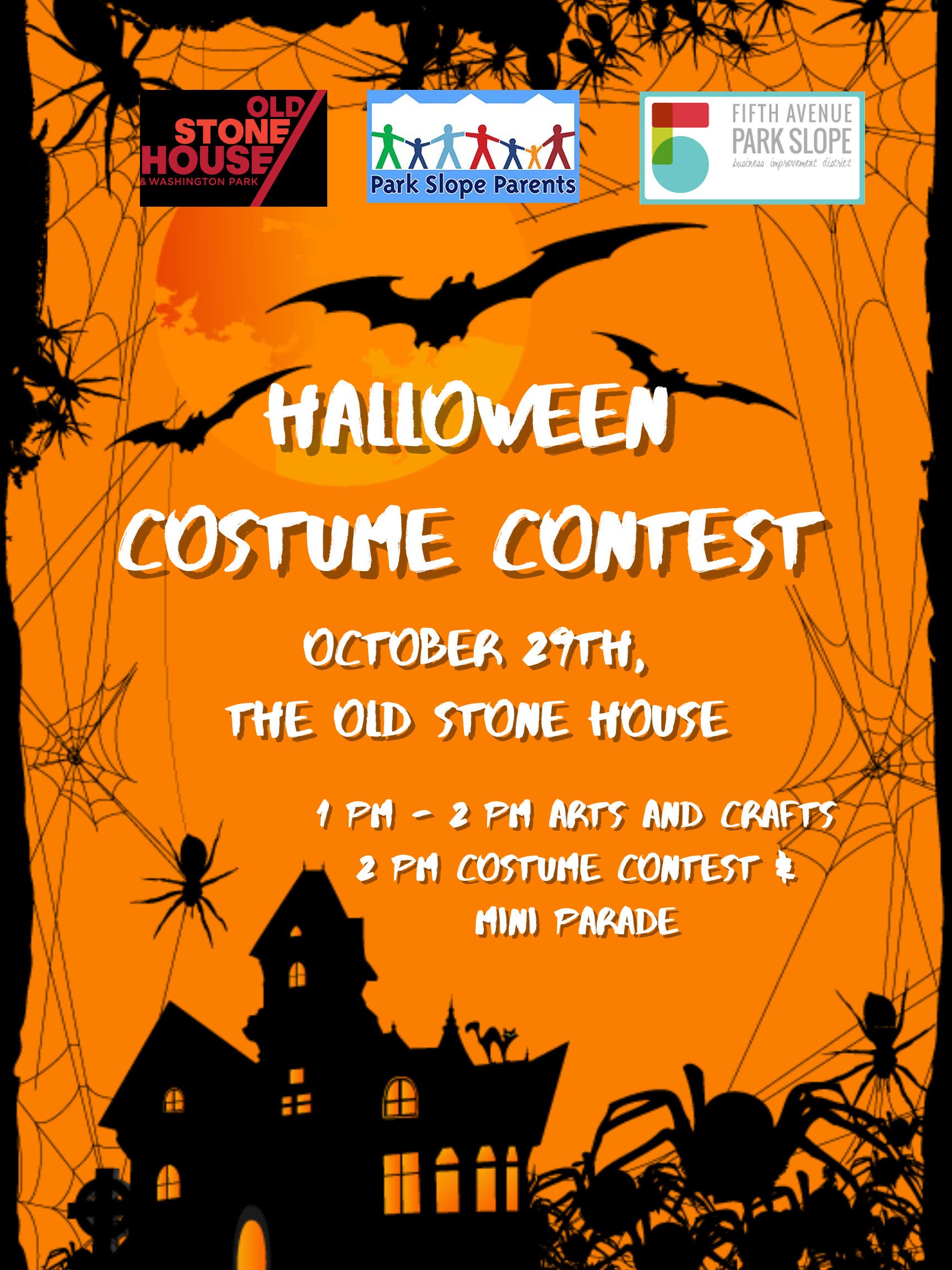 Halloween Office Costume Contest Flyer