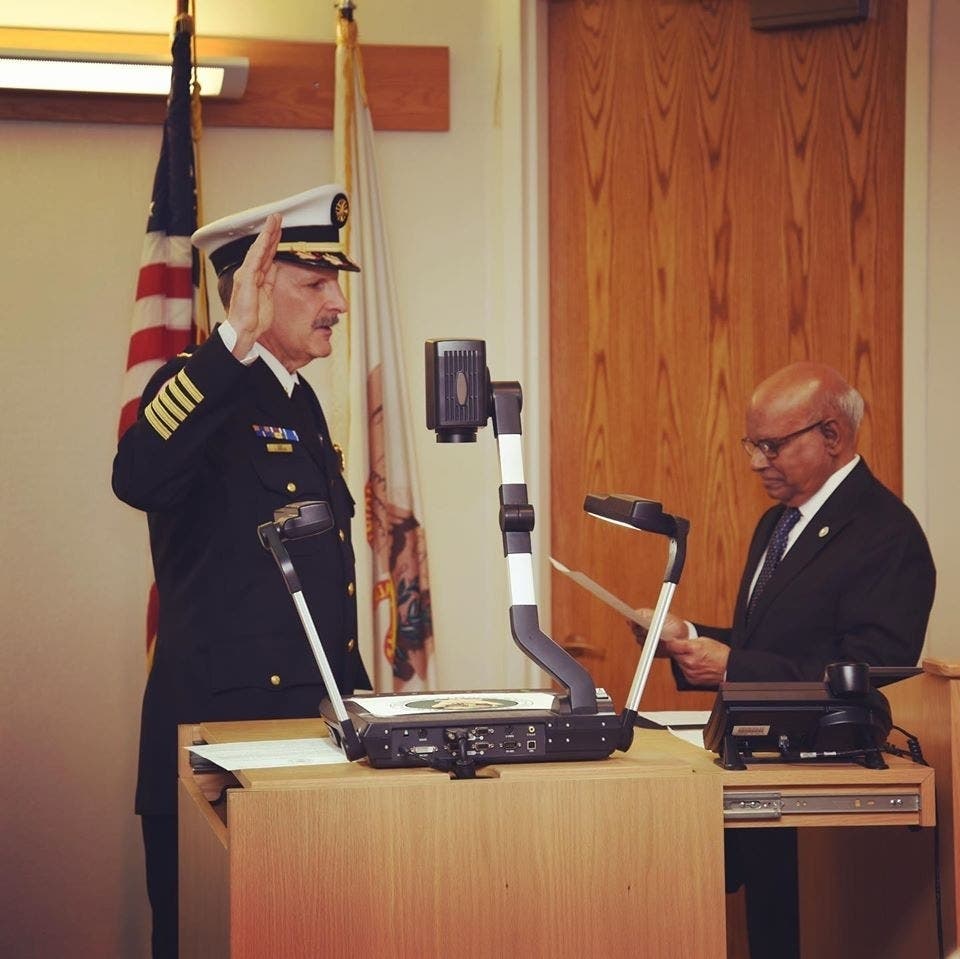 Longtime Firefighter Sworn In As Skokie Fire Chief | Skokie, IL Patch