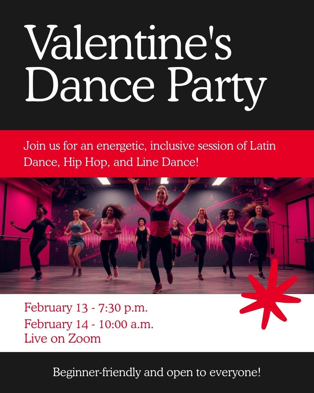 Feb 13 | Valentine's Dance Class Party (Online) | Wakefield, MA Patch