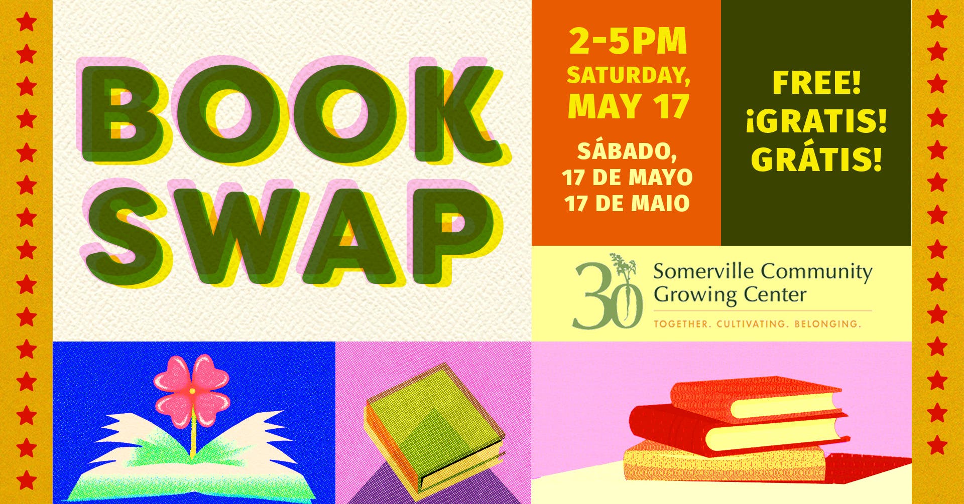 May 17 | Book Swap: Bring a Book, Take a Book | Somerville, MA Patch