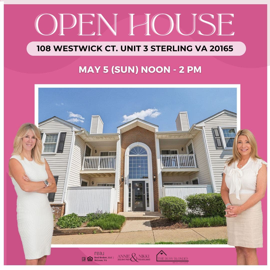 May 4 | Open House Sunday May 5th Noon - 2 PM | Reston, VA Patch