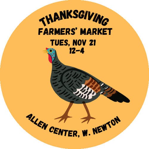 Nov 21 | Thanksgiving Farmers' Market | Newton, MA Patch