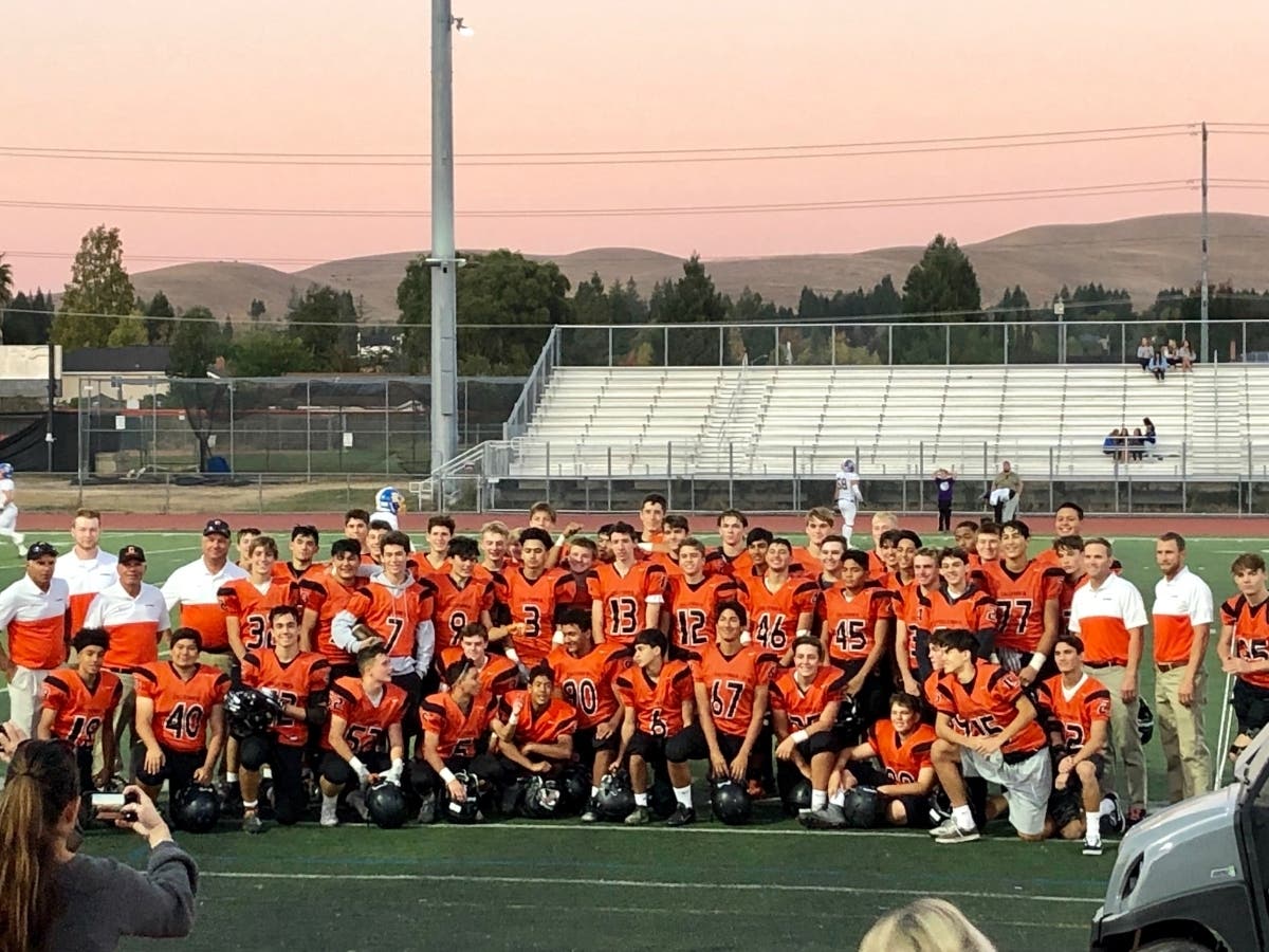 Cal High JV Football Team Sets School Record In 9-1 Season | San Ramon ...