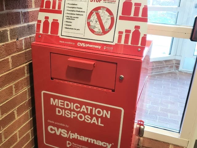 Medication Drop-Off Box Set Up At Manassas Police Headquarters ...