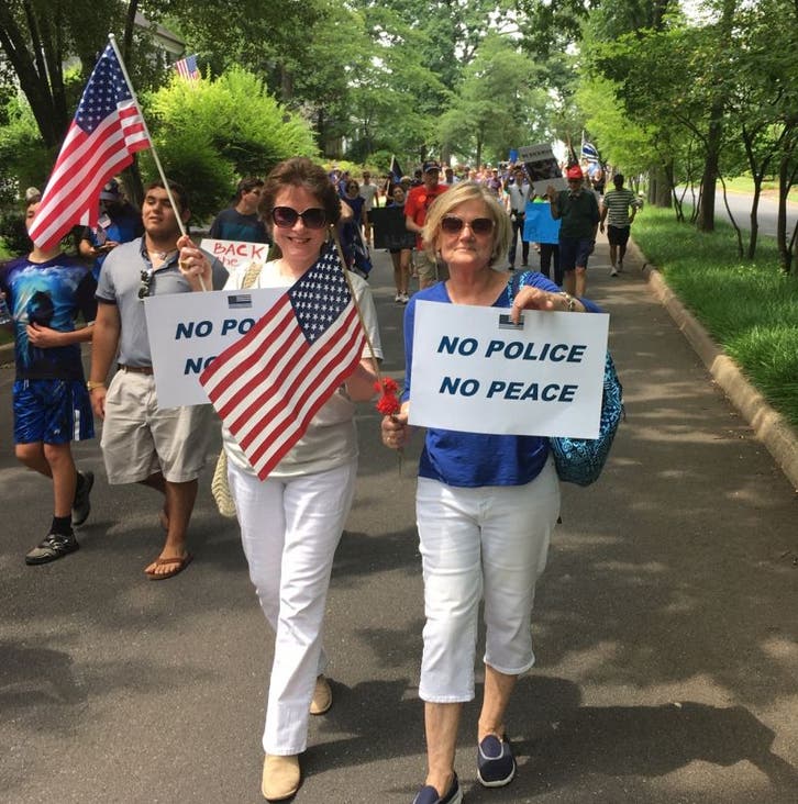 Hundreds Back Blue At Rally In Support Of Police In Manassas | Manassas ...