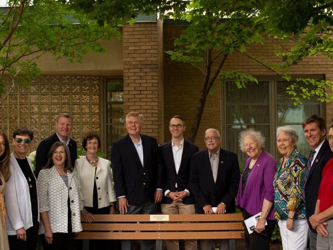 Fairfax County's 'Most Bipartisan Benches' Dedicated To Bulova, Cook ...