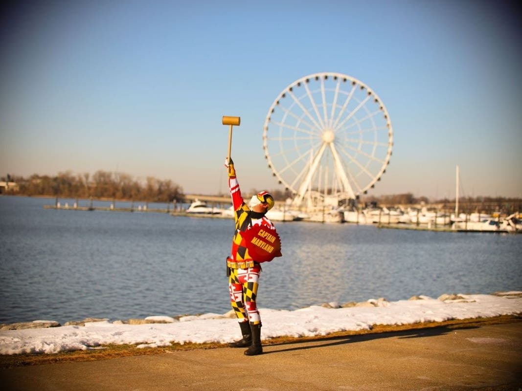 Captain Maryland's Fame Grows Faster Than Crabs Running On The Beach ...