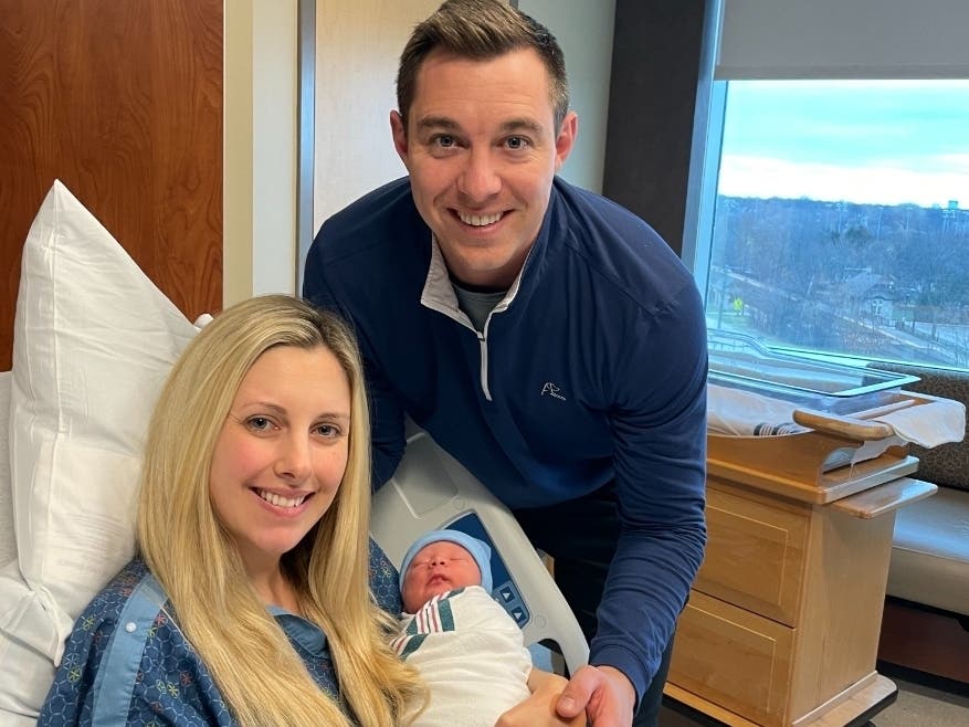 Hinsdale Hospital's 1st Baby Of Year | Hinsdale, IL Patch