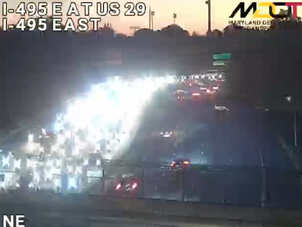 MARC Camden Service Canceled; Crash Delays On I-495: Traffic In MD, DC ...