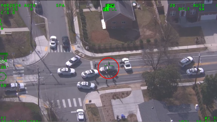 Police Helicopter Helps Arrest Armed Bank Robbery Suspect | Reston, VA ...