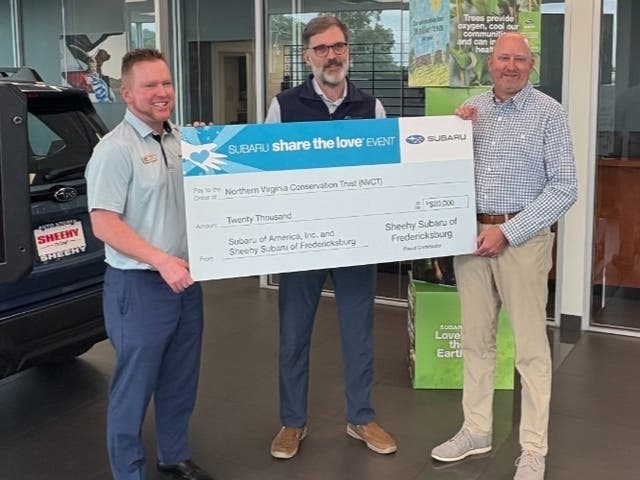 $20K Donation To Protect Open Space, Preserve NoVA's Natural Beauty ...