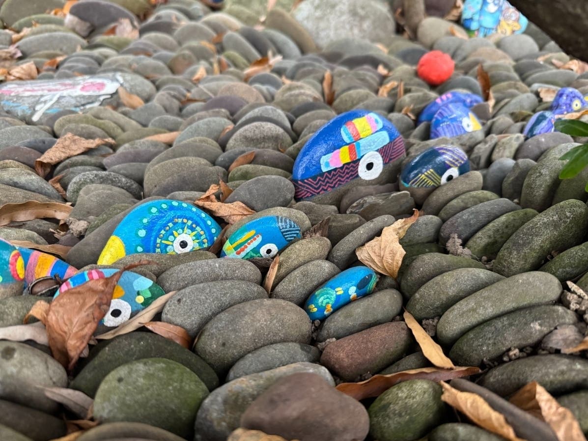 Discover Whimsical Rock Formations, Characters On Reston's Blue Trail ...