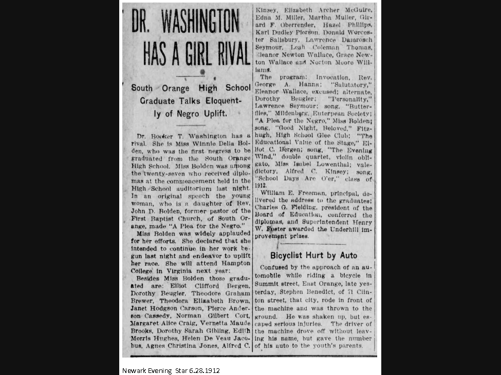 Maplewood School Renamed From Thomas Jefferson To Delia Bolden School ...
