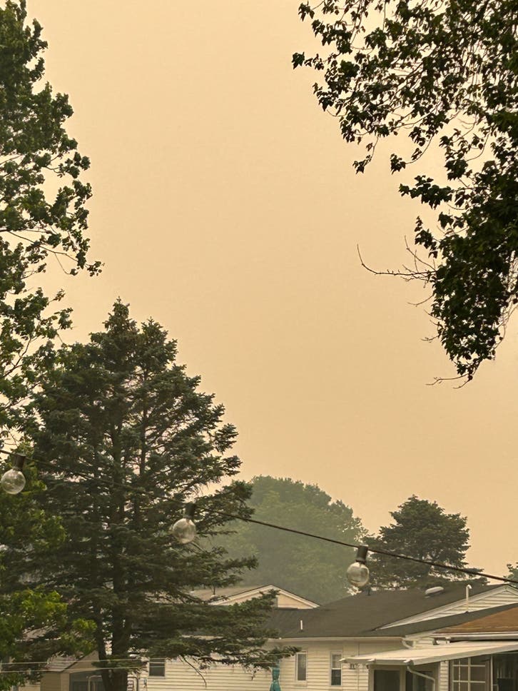 Here Are Your Neighbors' Photos Of The Sepia Smog In North Jersey ...