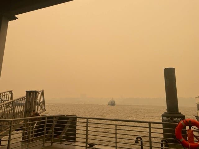 Here Are Your Neighbors' Photos Of The Sepia Smog In North Jersey ...