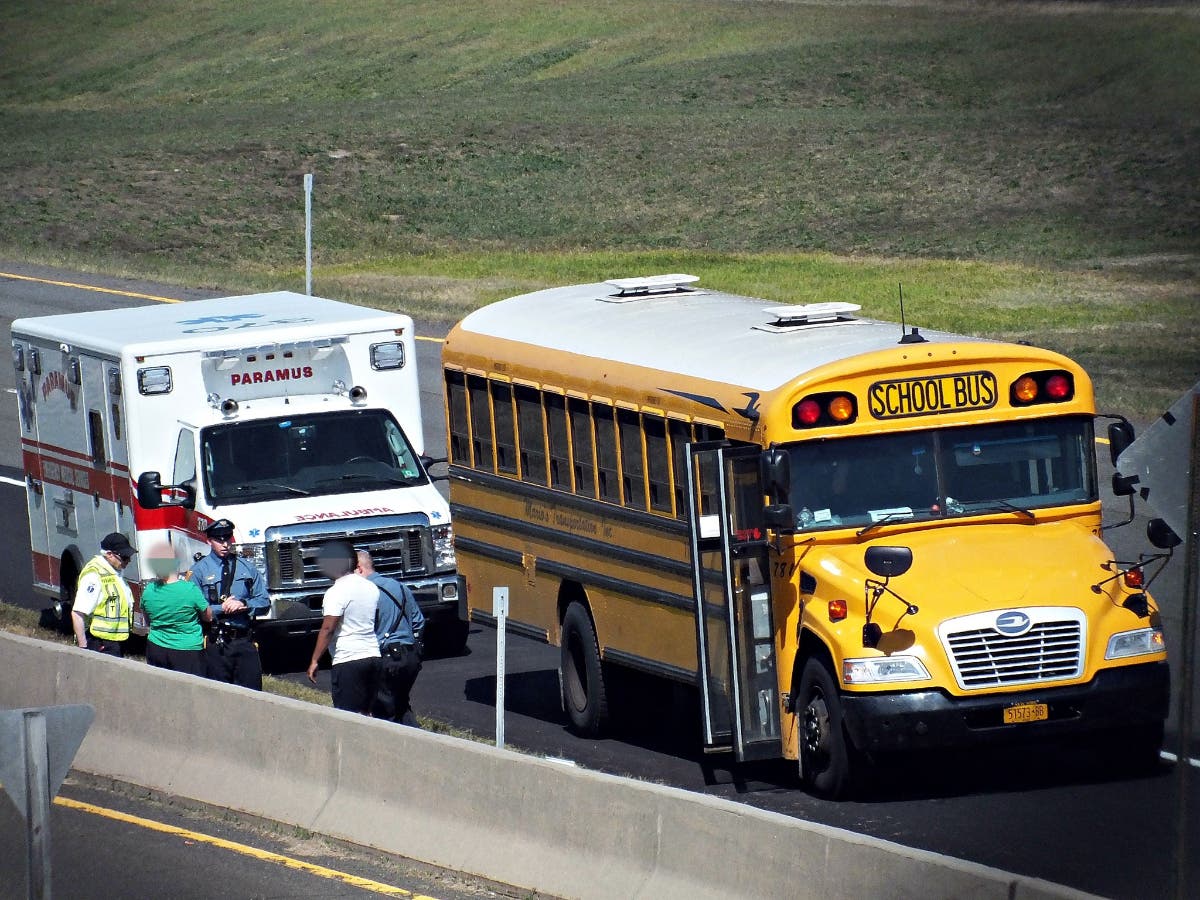 School Bus And SUV Crash On Garden State Parkway, NJ State Police Say ...