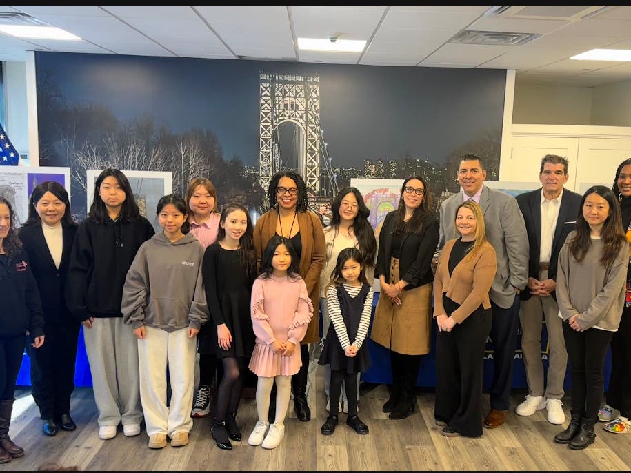 Bergen County Kids' George Washington Bridge Art To Adorn NJ Bus ...