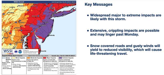Snow Total Forecast Shifts As Blizzard Begins Battering NJ | Ridgewood ...