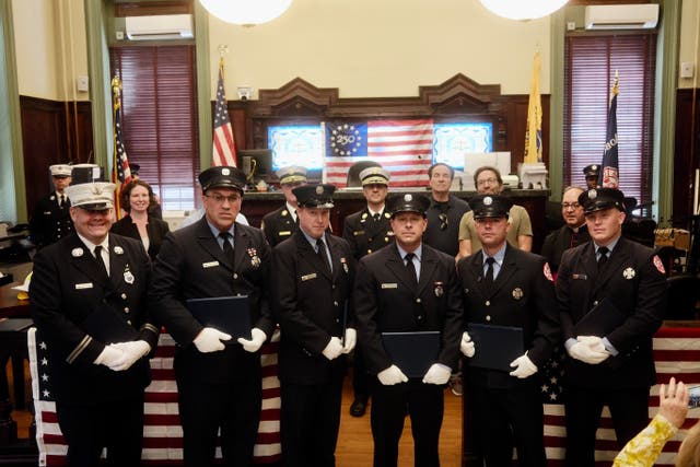 17 Hoboken Firefighters Honored For Recent Heroic Acts | Hoboken, NJ Patch