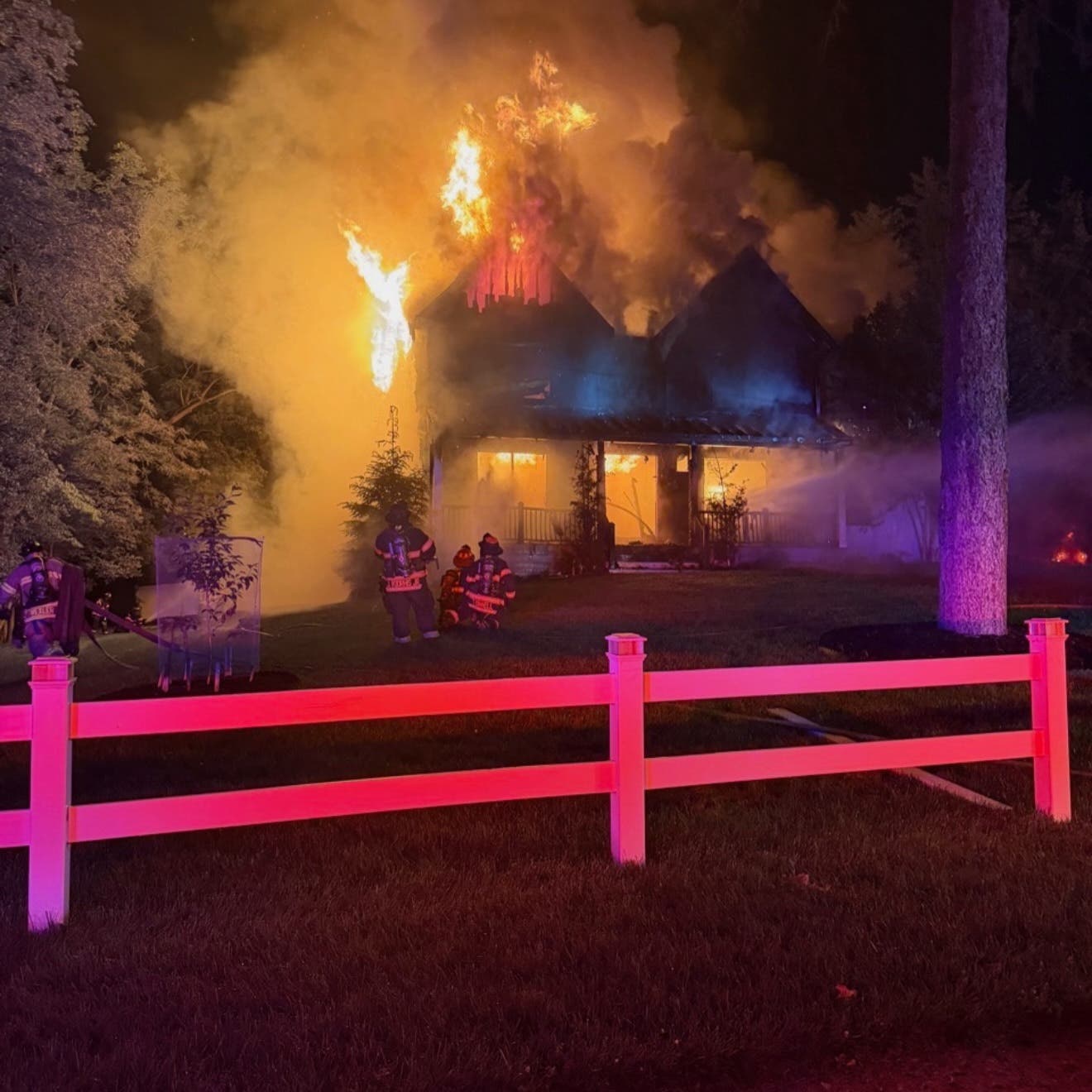 6 Hospitalized In Fire That Destroyed Hillsdale Home: Officials ...