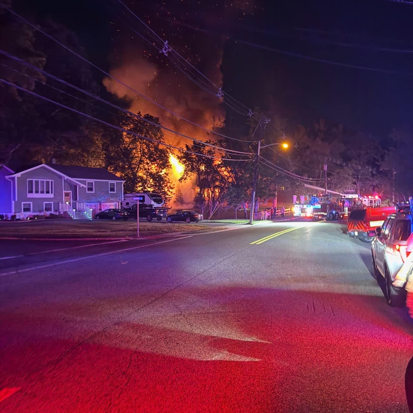6 Hospitalized In Fire That Destroyed Hillsdale Home: Officials ...