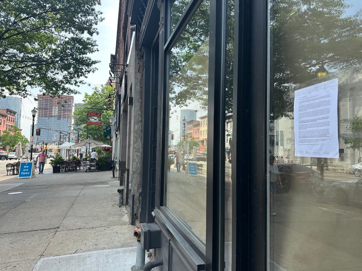 Restaurant On Hoboken's Washington Street Closes Suddenly: See Letter ...