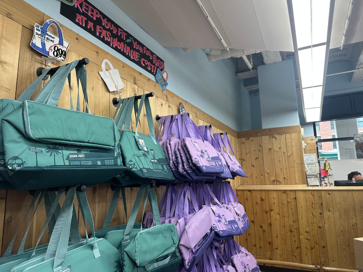 Striped Trader Joe's Tote Bags Sell Out At Hoboken And Bergen County ...