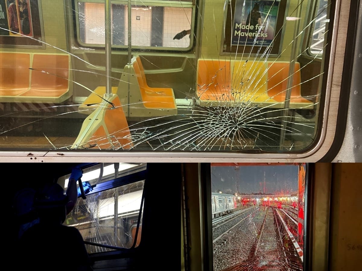 Windows Smashed In 36 Subway Trains, Vandalism Causes Mass Delays: MTA ...