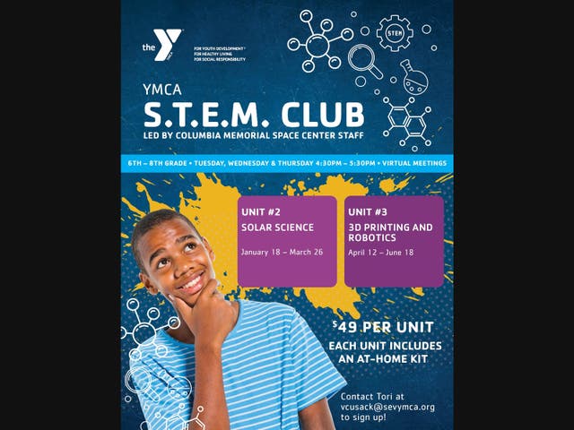 Session of YMCA's STEM Club For Middle Schoolers Begins Jan. 19 ...