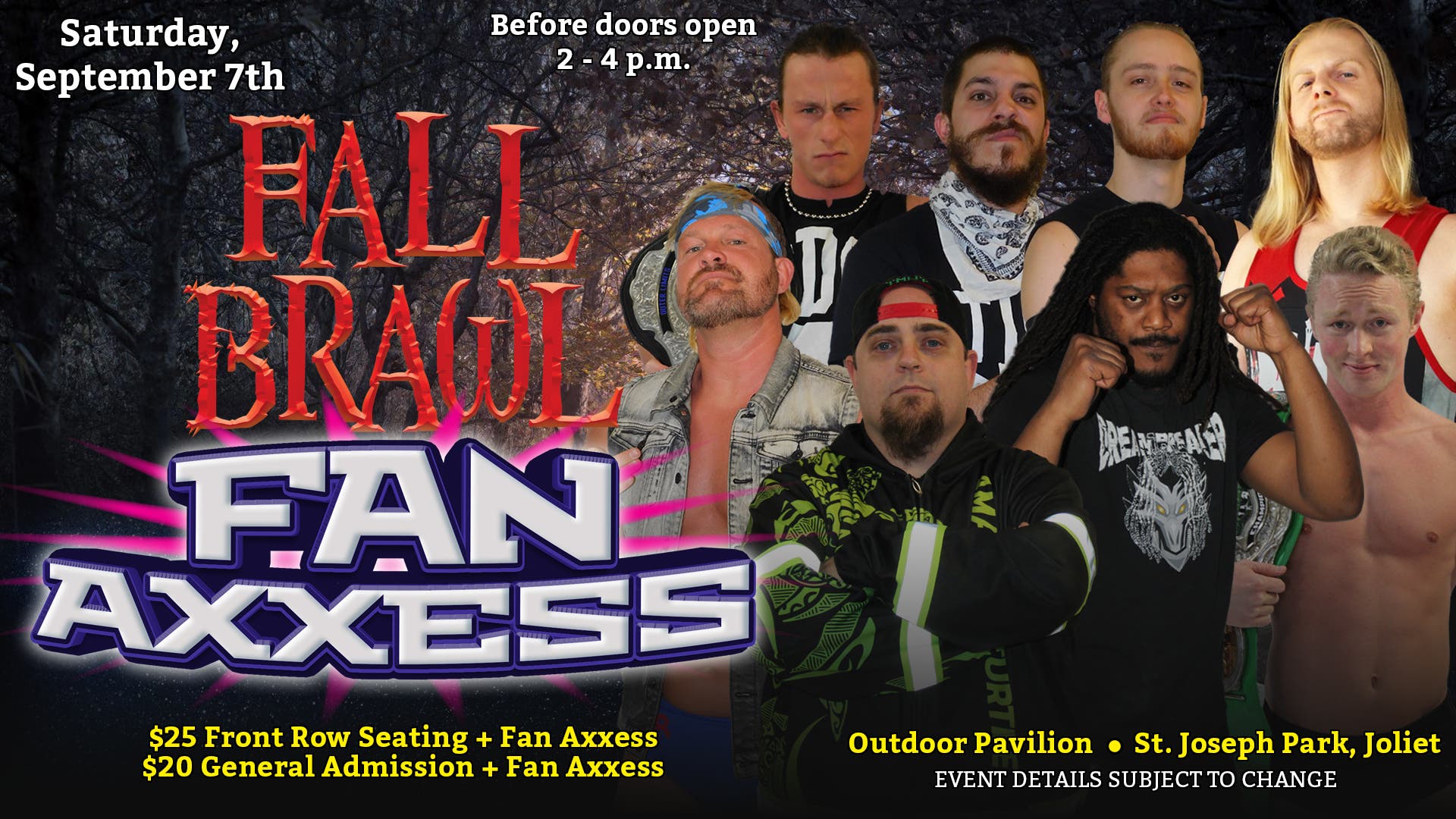 Sep 7 | Rocket Pro Wrestling presents Fan Axxess and Nova Awards ...