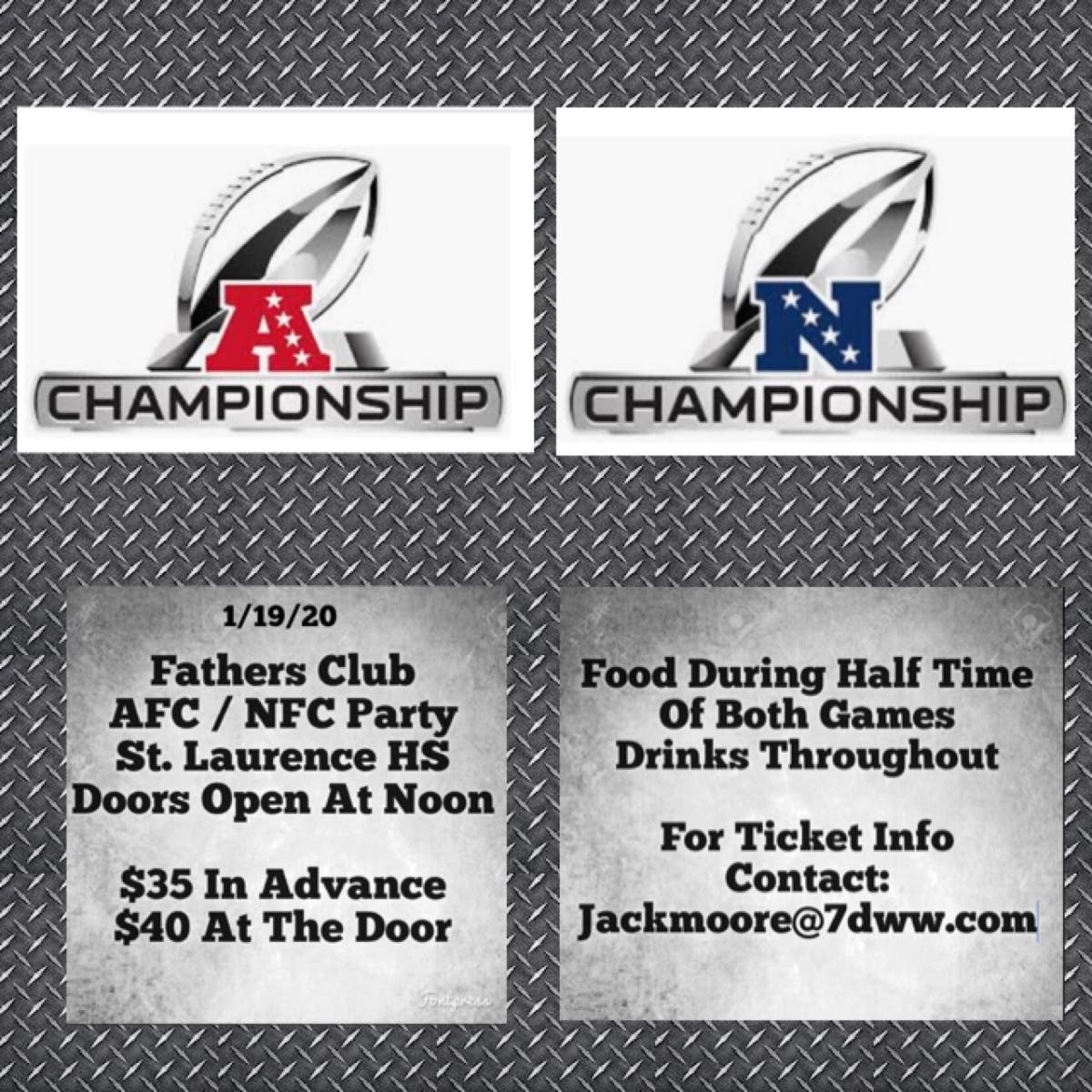 AFC/NFC Championship Party - Oak Lawn, IL Patch