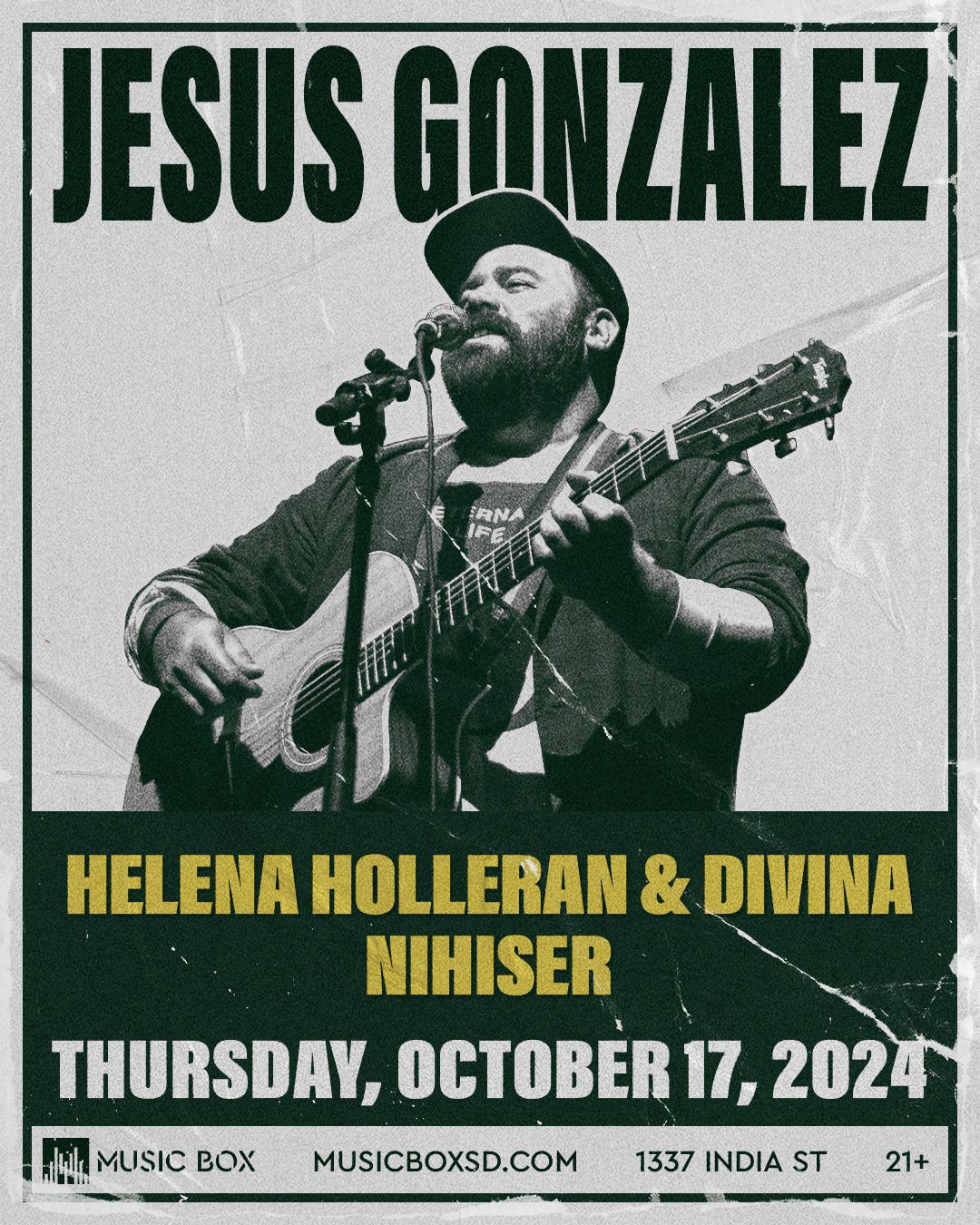 Oct 17 | Jesus Gonzales, Helena Holleran & Divina, Nihiser | San Diego ...