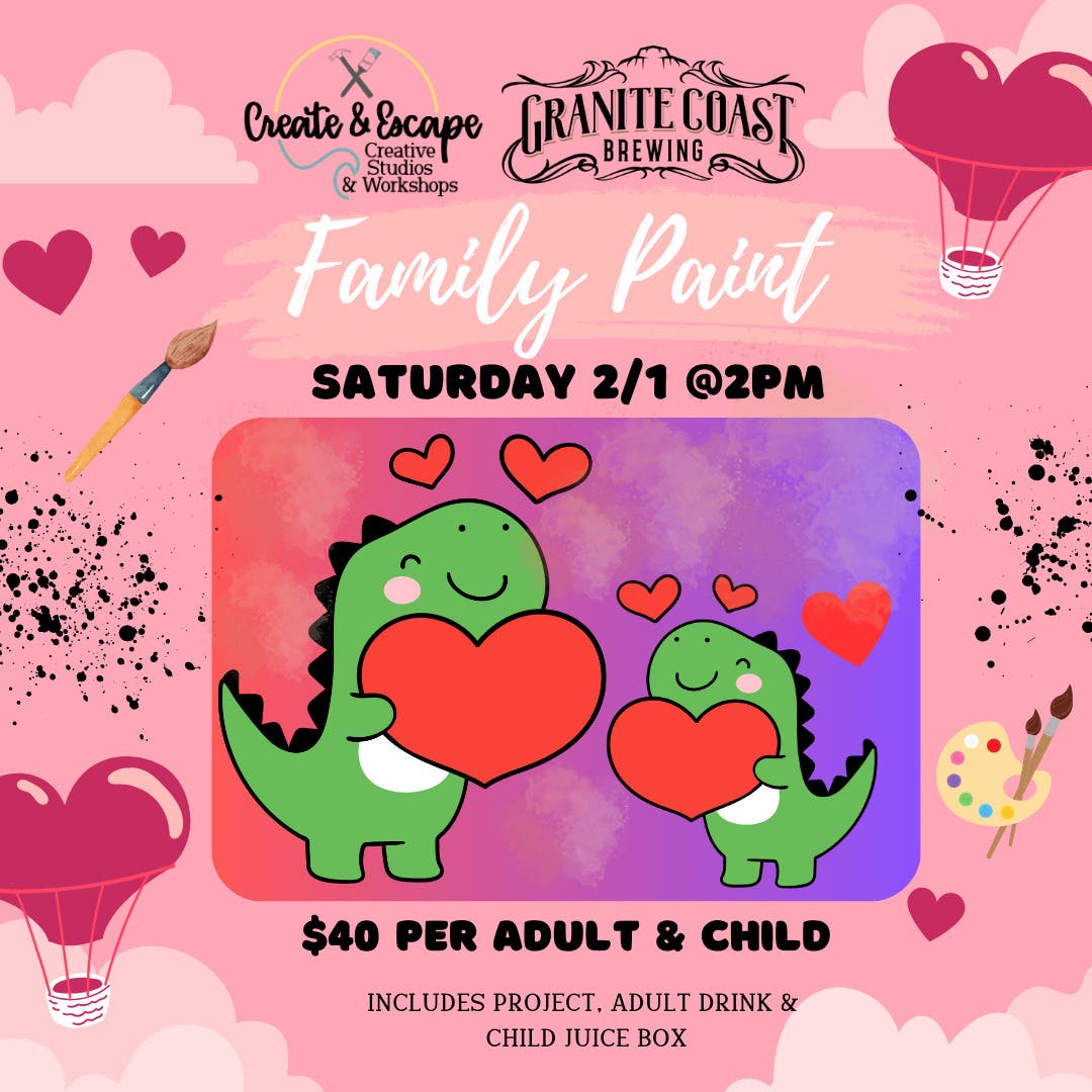 Feb 1 | Family Valentines Painting | Peabody, MA Patch
