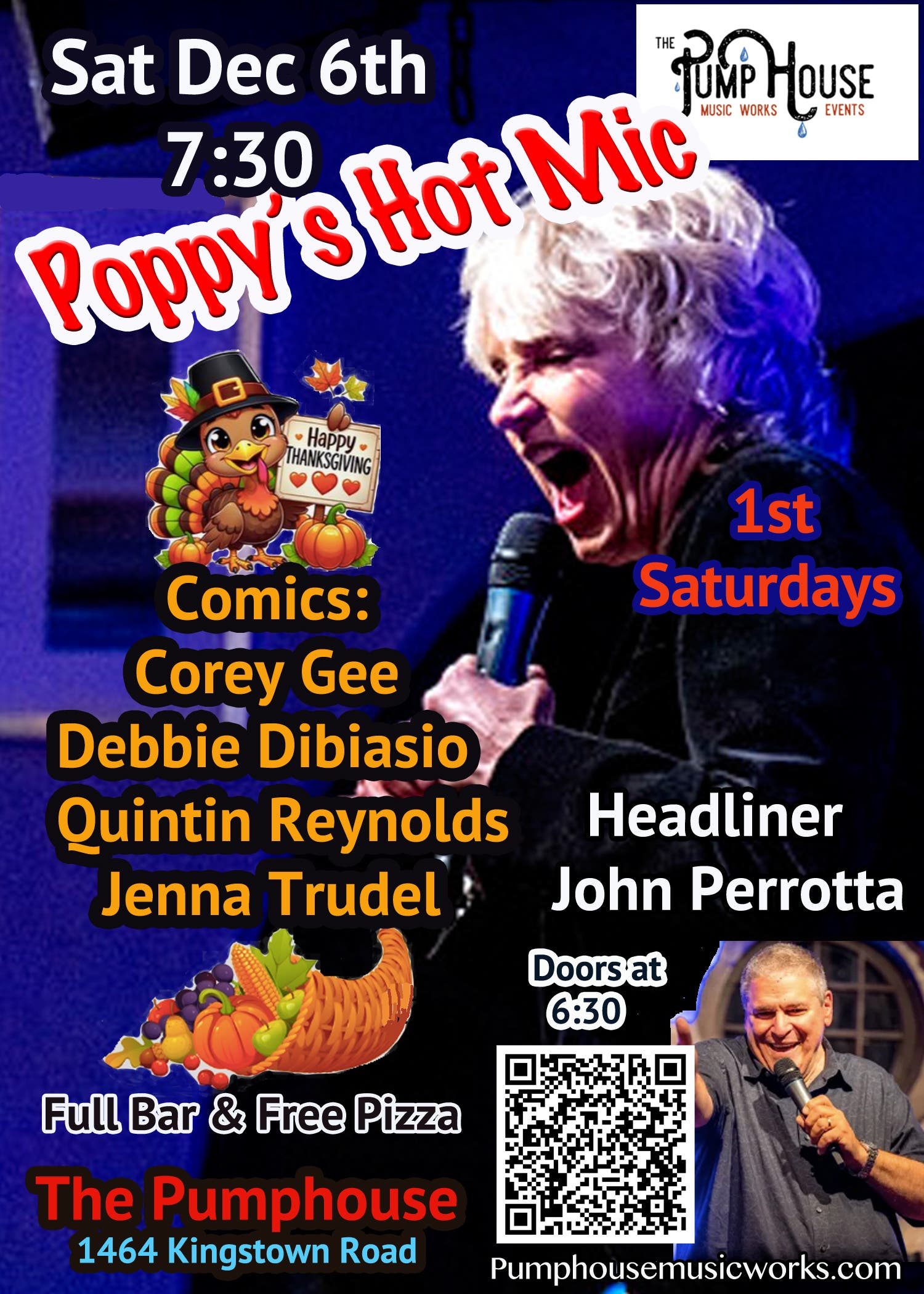 Dec 6 | Poppy's Hot MIc | Charlestown, RI Patch
