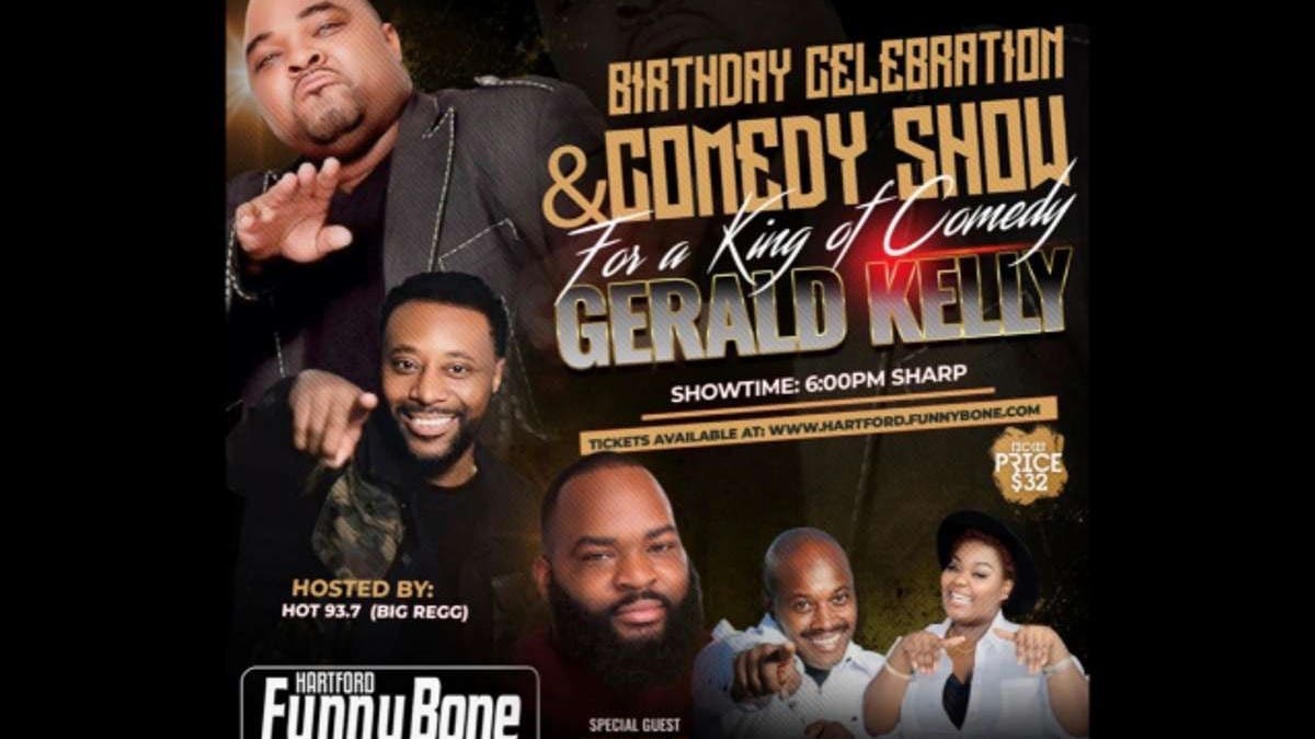 Dec 7 | Gerald Kelly – Birthday Celebration & Comedy Show at the ...