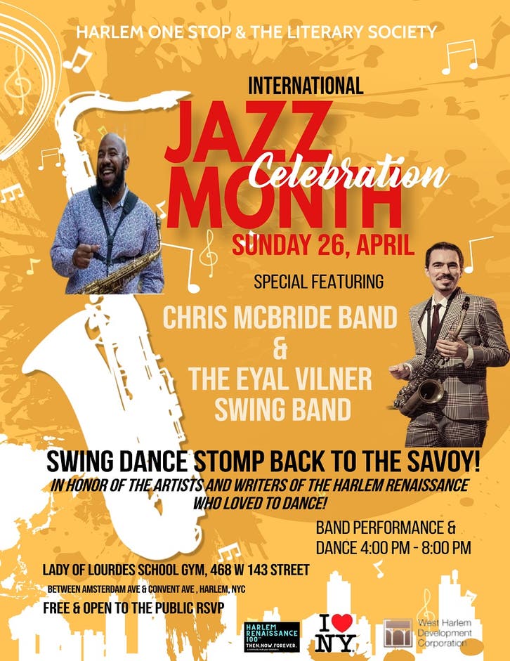 Apr 26 | International Jazz Month Celebration: Swing Dance Stomp Back ...