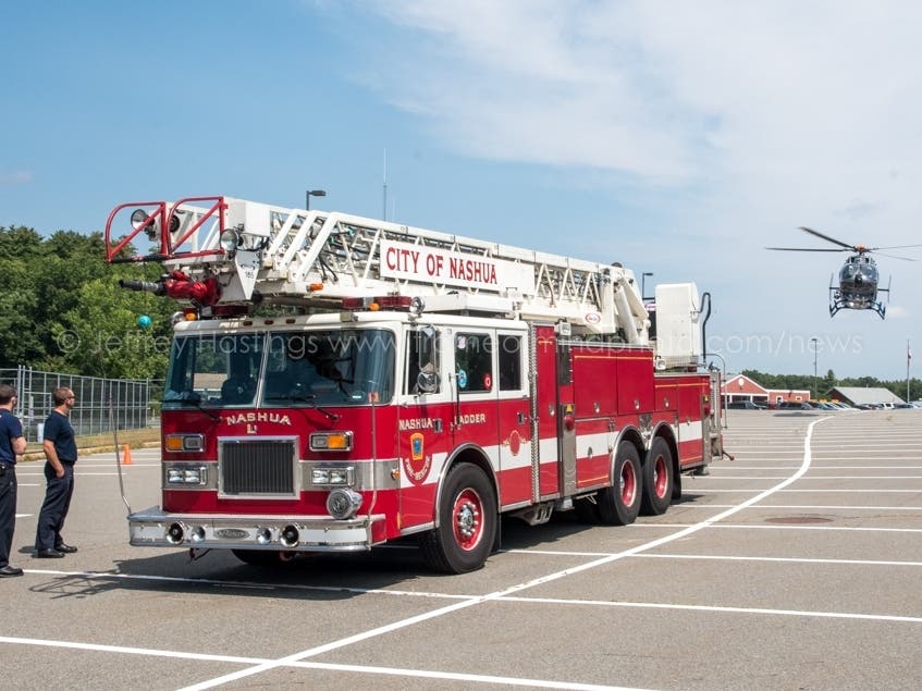 Boston MedFlight Lands At Nashua High South | Nashua, NH Patch