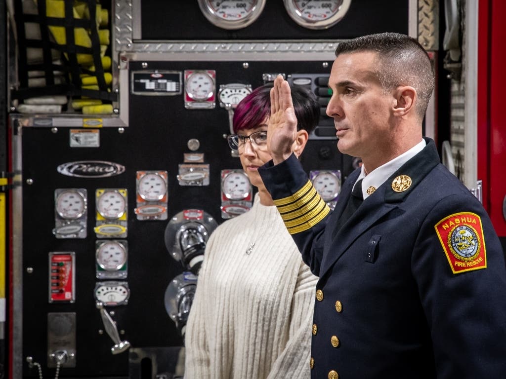Chief Steve Buxton Sworn In As Chief Of Nashua Fire Rescue | Nashua, NH ...
