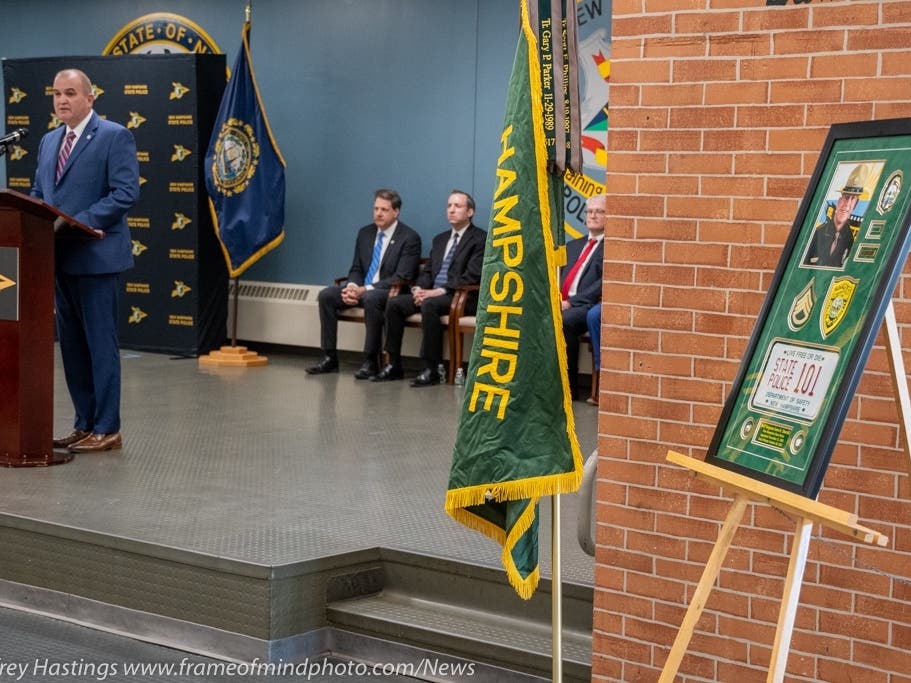 New Hampshire State Trooper Honored With Retirement Of Plate | Concord ...