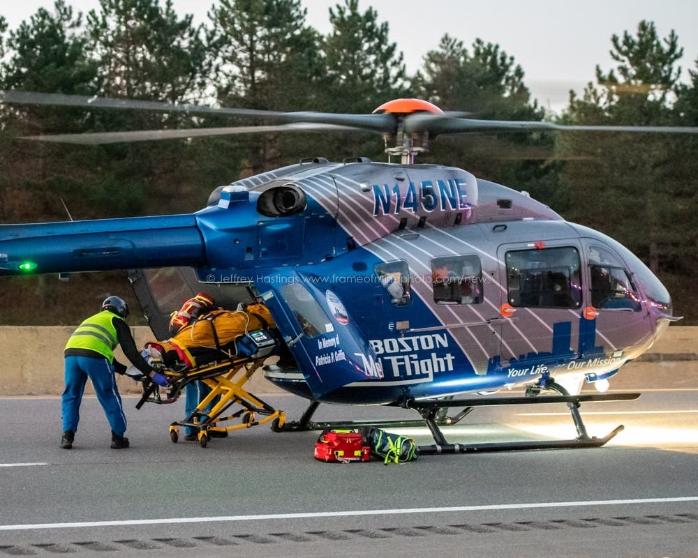 Nashua Crash Closes Everett Turnpike, Boston MedFlight Lands At Scene ...